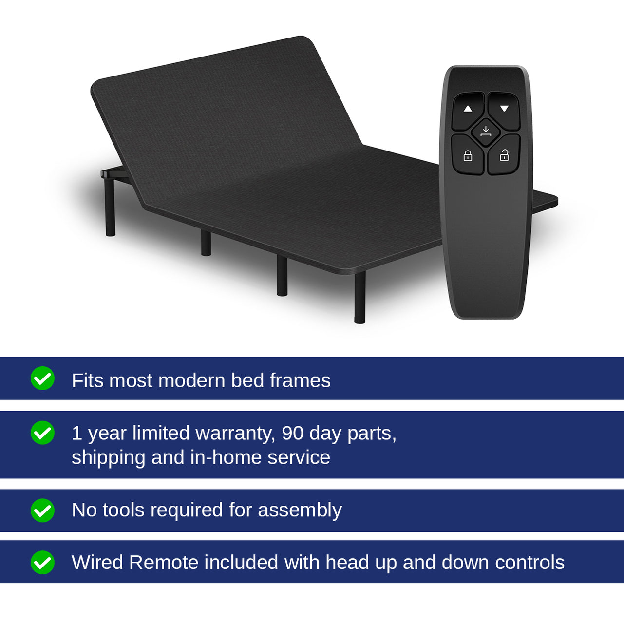 Reverie® Foundations & Adjustable Power Bases — Wolf Mattress