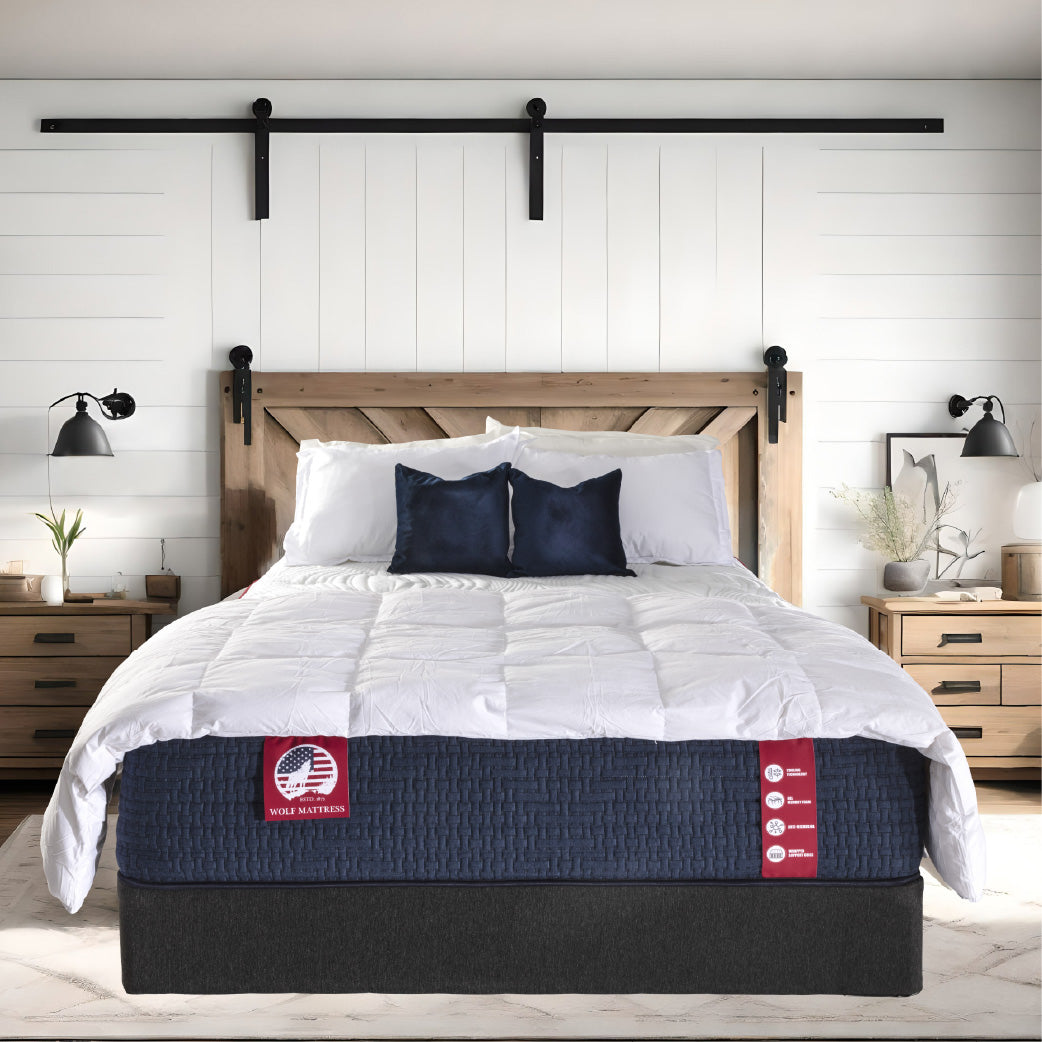 13-Inch Memory Foam Hybrid Premium Firm Mattress | Wolf Mattress